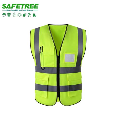 En Iso 20471 100 Polyester 120gsm High Visible Reflective Safety