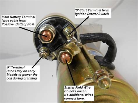 Chevy Mini Starter Wiring Diagram Wiring Diagram