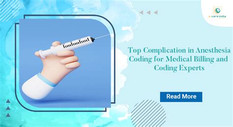 Top Complications In Anesthesia Coding For Medical Billing And Coding Experts Ecare India Blog