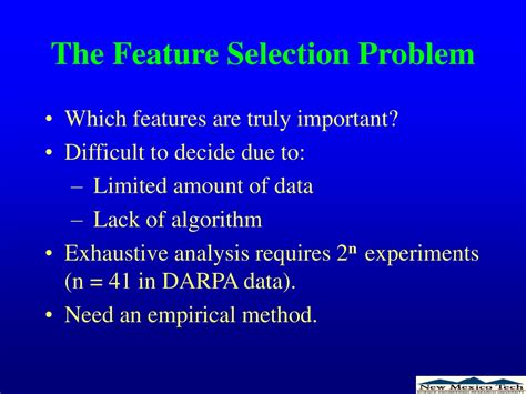 Ppt Feature Ranking And Selection For Intrusion Detection Using