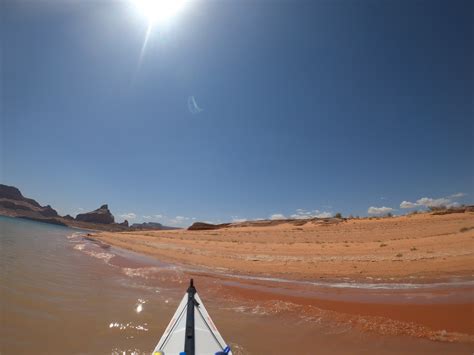 Kayak Camping To Labyrinth Canyon On Lake Powell Ten Digit Grid
