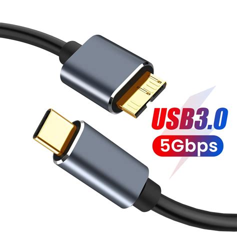 Micro B Usb C 3 0 Kabel Type C Naar Usb 3 0 Micro Vicedeal