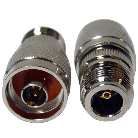 Integrative N Male To N Female Adapter Coaxial Cable Jointer Connector Ohm Contact Material