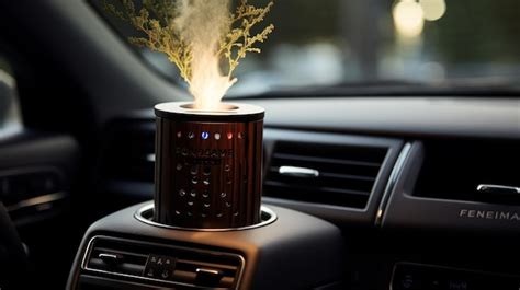 Premium Photo Aromatic Car Diffuser With Natural Oils