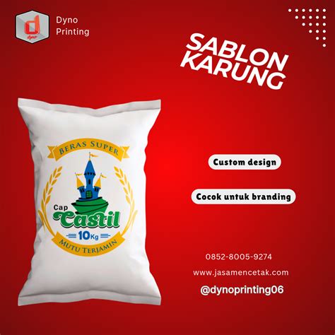 Sablon Karung Digital Printing