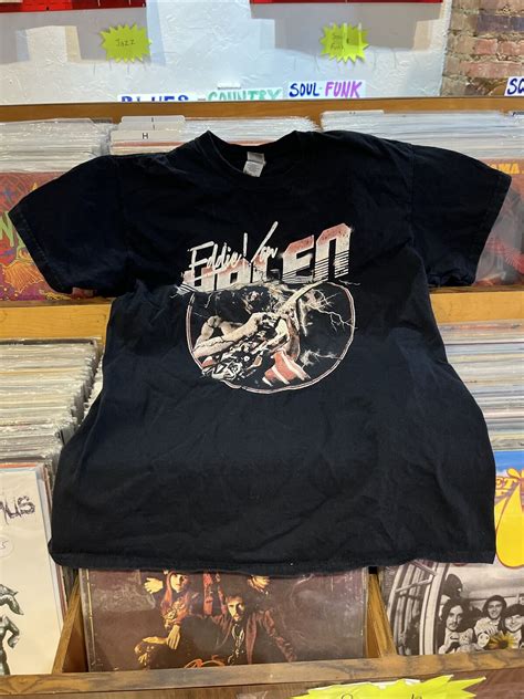 Eddie Van Halen ~ Van Halen ~ Shirt ~ M ~ Genius Gem