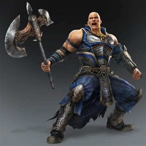 Dian Wei Characters And Art Dynasty Warriors 8 Empires Chinese