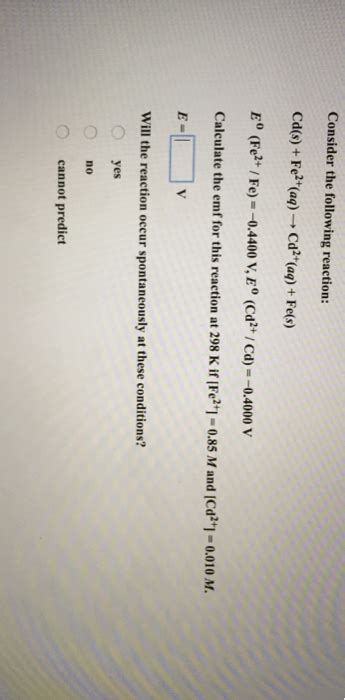 Solved Be Sure To Answer All Parts V Log K O Cell Chegg Com