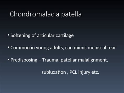 Mri Of The Knee Acl Pcl Mensicus And Collaterals Ppt