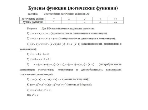 Булевы функции Введение презентация онлайн