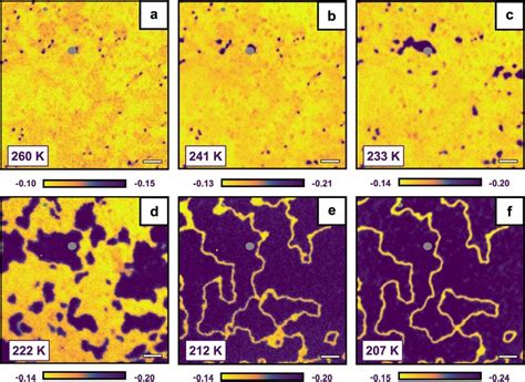 Temperature Evolution Of Afm Textures In α Fe2o3 On Cooling Af Afm