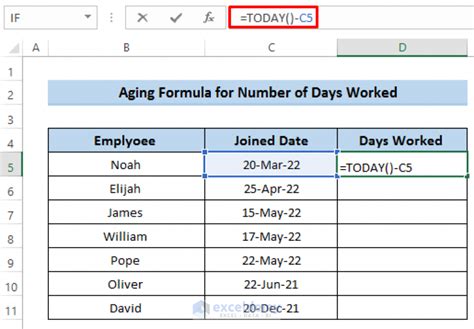 Aging Formula In Excel Using If 4 Suitable Examples Exceldemy