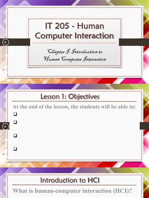 Introduction Human And Computer Interaction Pdf Humancomputer