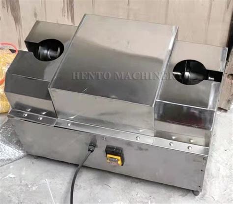 China Customized Small Garlic Root Cutting Machine Manufacturers Suppliers Factory Hento