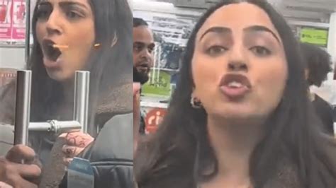 International Kalesh Pakistani Woman Who Stole Kebabs Locked Inside