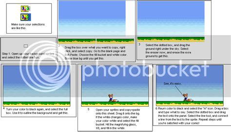 Sprite Comic Tutorial Creative Corner Zelda Universe Forums