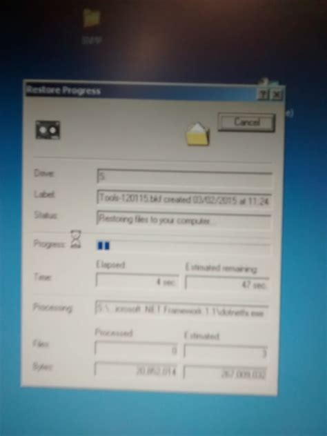 How To Add Restore Files It Infomation