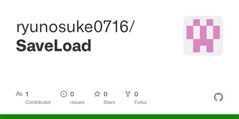 Github Ryunosuke0716saveload