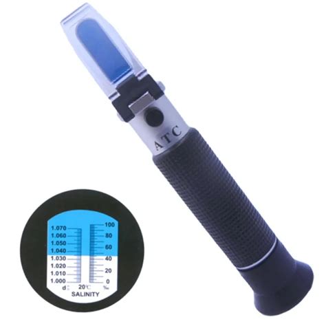Salinity Refractometer For Marine Aquaculture Aquarium Saline Salinity Refractometer Sea Salt