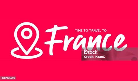 프랑스 국가 이름 벡터 레터링 핀 아이콘과 국가 이름 벡터 일러스트레이션을 매핑합니다 세계지도에 대한 스톡 벡터 아트 및 기타 이미지 세계지도 프랑스 개념 Istock