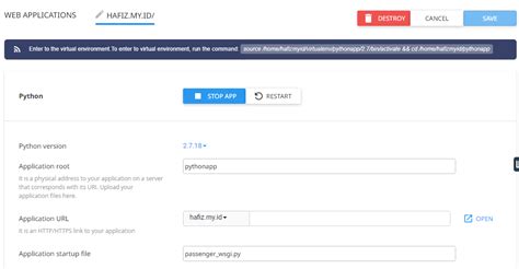 Cara Setup Aplikasi Python Di Hosting Cpanel Knowledge Base Jagoan