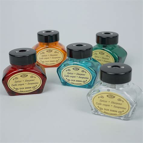 Dux 유리 잉크병 연필깎이 Mogs