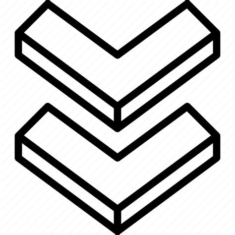 Down Arrow Direction Navigation Pointer Icon Download On Iconfinder