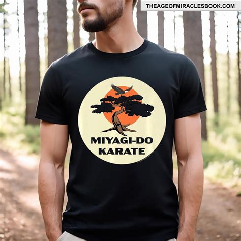 Cobra Kai Miyagi Do Karate Eagle Fang Bonsai Tree Dojo Logo T Shirt