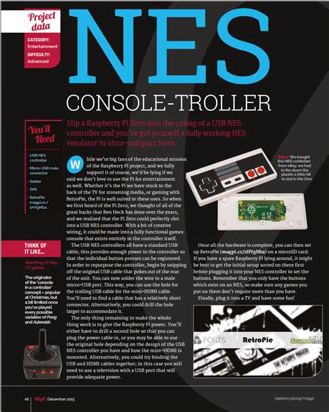 Question About Usb Nes Controller And Emulation Raspberrypi