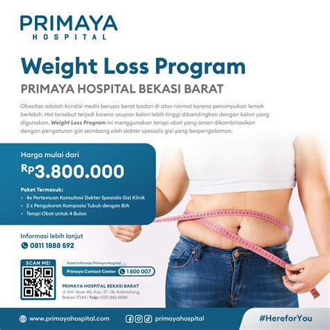 Weight Loss Program Primaya Hospital Bekasi Barat Primaya Hospital