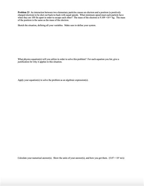Solved Problem An Interaction Between Two Elementary Chegg Com