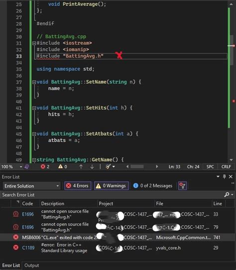 Solved Battingavghifndef Battingavghdefine