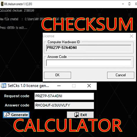 CAT CHECKSUM CALCULATOR Topobd