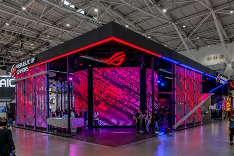 ROG Computex Booth Design Behance