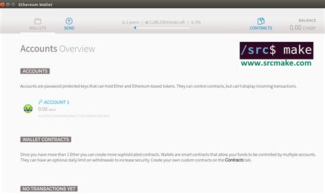 Deploying A Smart Contract To The Ethereum Blockchain Using Mist Install Code Src Make
