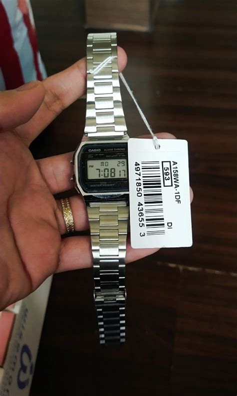 Original Casio Digital Watch Stainless Steel Womens Fashion Watches