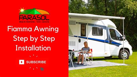 Fiamma F45s Awning Installation Step By Step Youtube