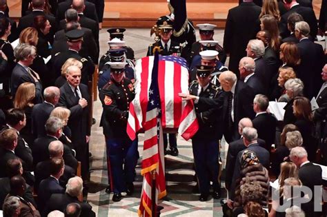 Photo President George H W Bush Funeral At National Cathedral
