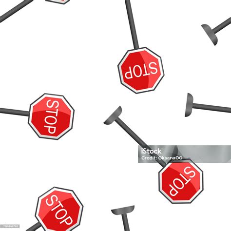 현실적인도로 표지판 정지벡터 아이콘입니다 3d도로 표지판 흰색 바탕에 완벽 한 패턴을 중지 합니다 쉽게 편집 그림에 대 한 그룹화 된 레이어 디자인에 대 한 배경 주제에