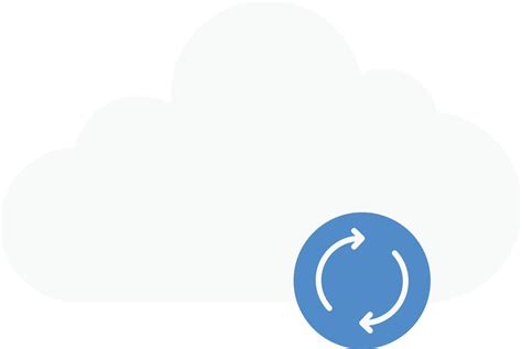 Sync Cloud Storage 15629063 Vector Art At Vecteezy