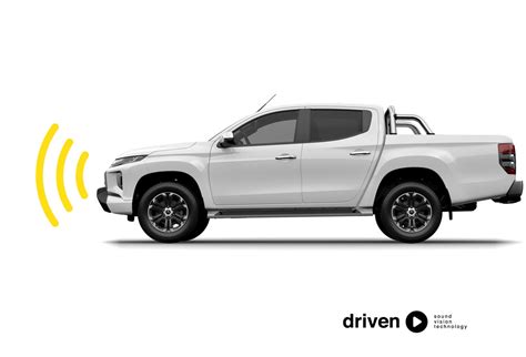 Front Parking Sensor System Driven Sound Vision Technology