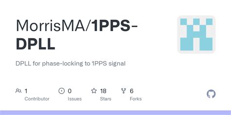 GitHub MorrisMA 1PPS DPLL DPLL For Phase Locking To 1PPS Signal