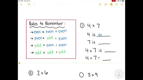 Rules For Multiplying And Dividing Odd And Even Numbers Clearance