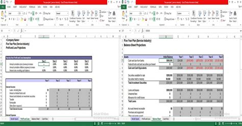 Year Plan Template In Excel