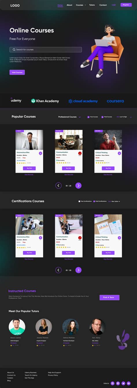 Asad Ullah On Linkedin Webdesign Uiux Onlinelearning Edtech