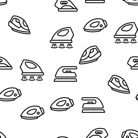 Iron Electrical Tool Vector Seamless Pattern 10042781 Vector Art At Vecteezy