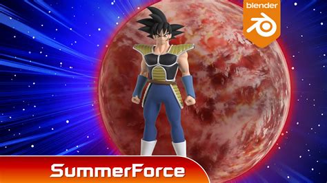 Bardock Dragonball Super 3d Model By Summerforce