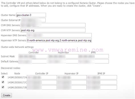 Nutanix Basics Create Nutanix Cluster