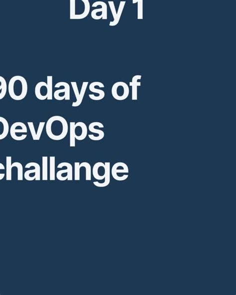 deepak nandgowdi on linkedin 90daysofdevops trainwithshubham