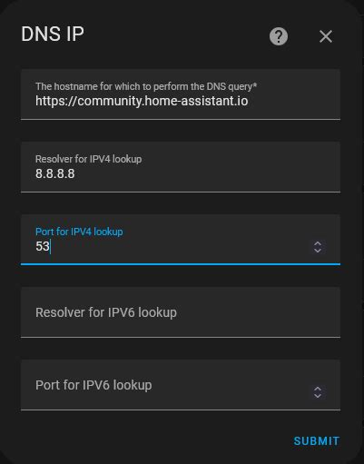 Dns Ip Invalid Host Name Configuration Home Assistant Community